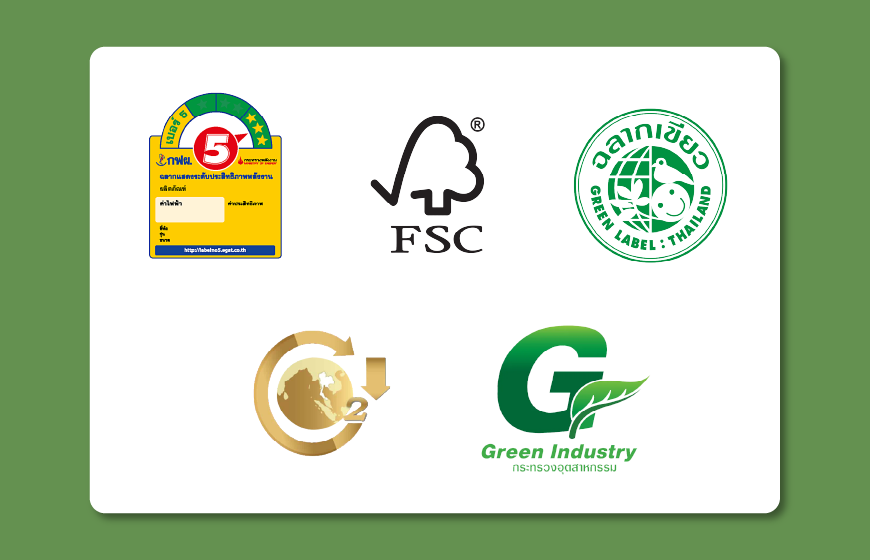 5 สัญลักษณ์ผลิตภัณฑ์รักษ์โลก - Tararom ECO